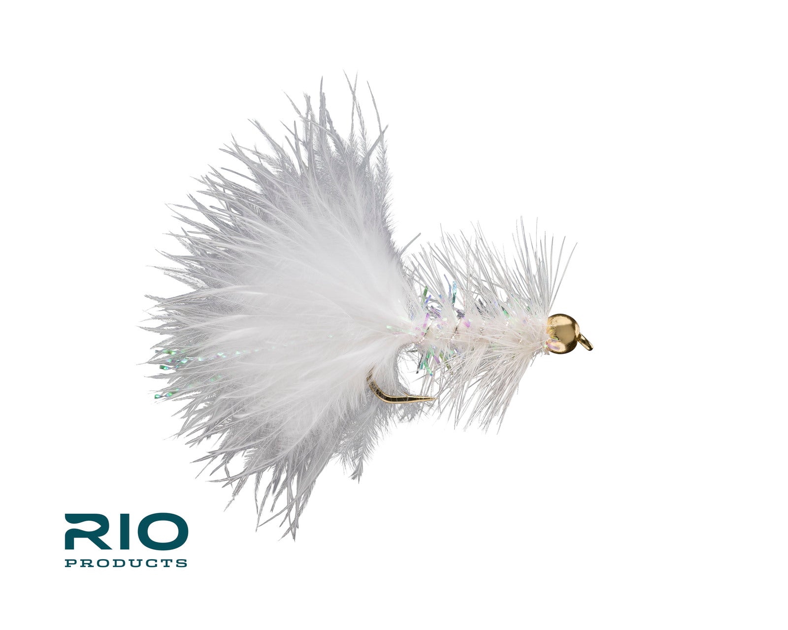 BH Krystal Bugger Rio White – Mouche Expert