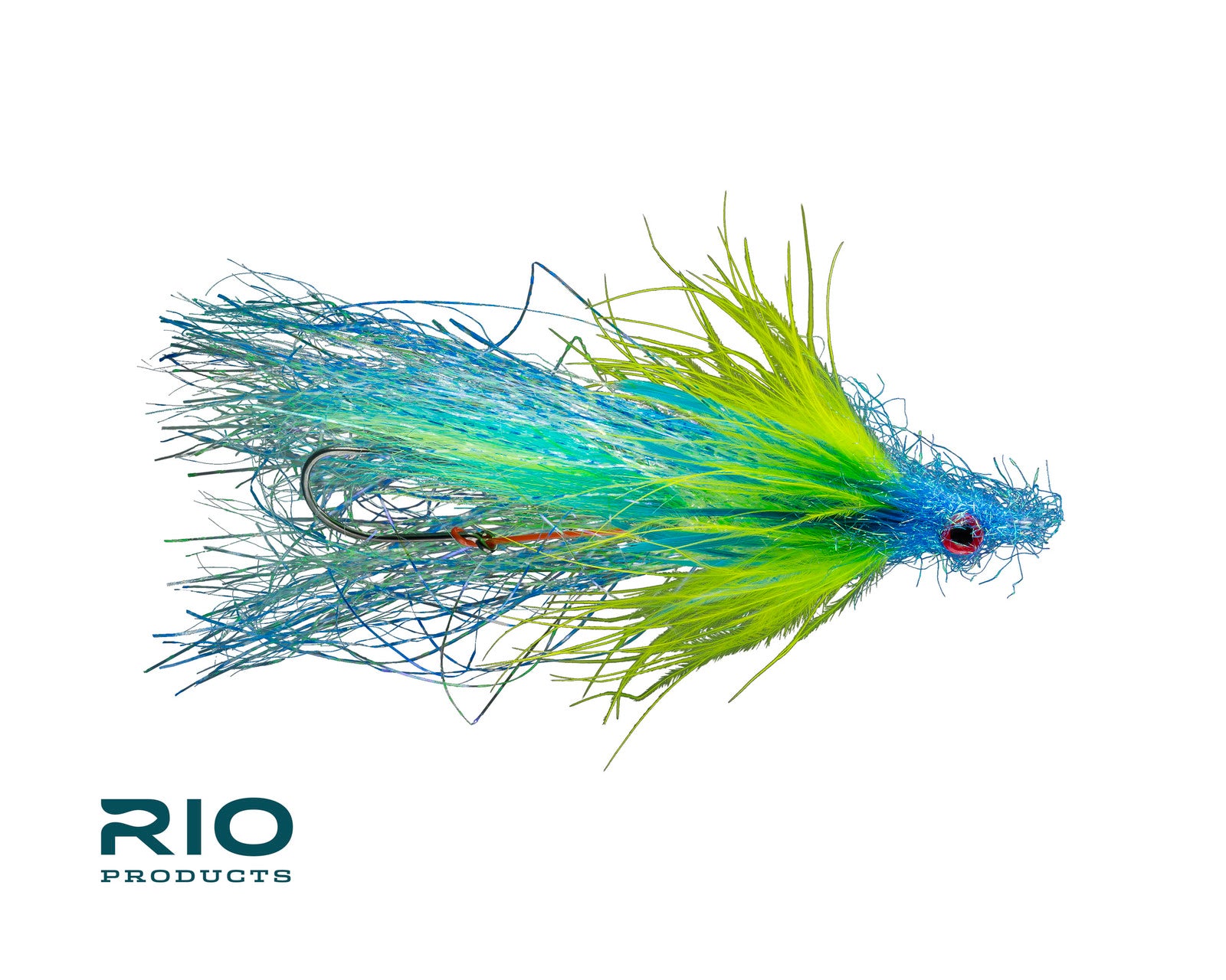 Rio's Checkmate Chartreuse/Blue – Mouche Expert