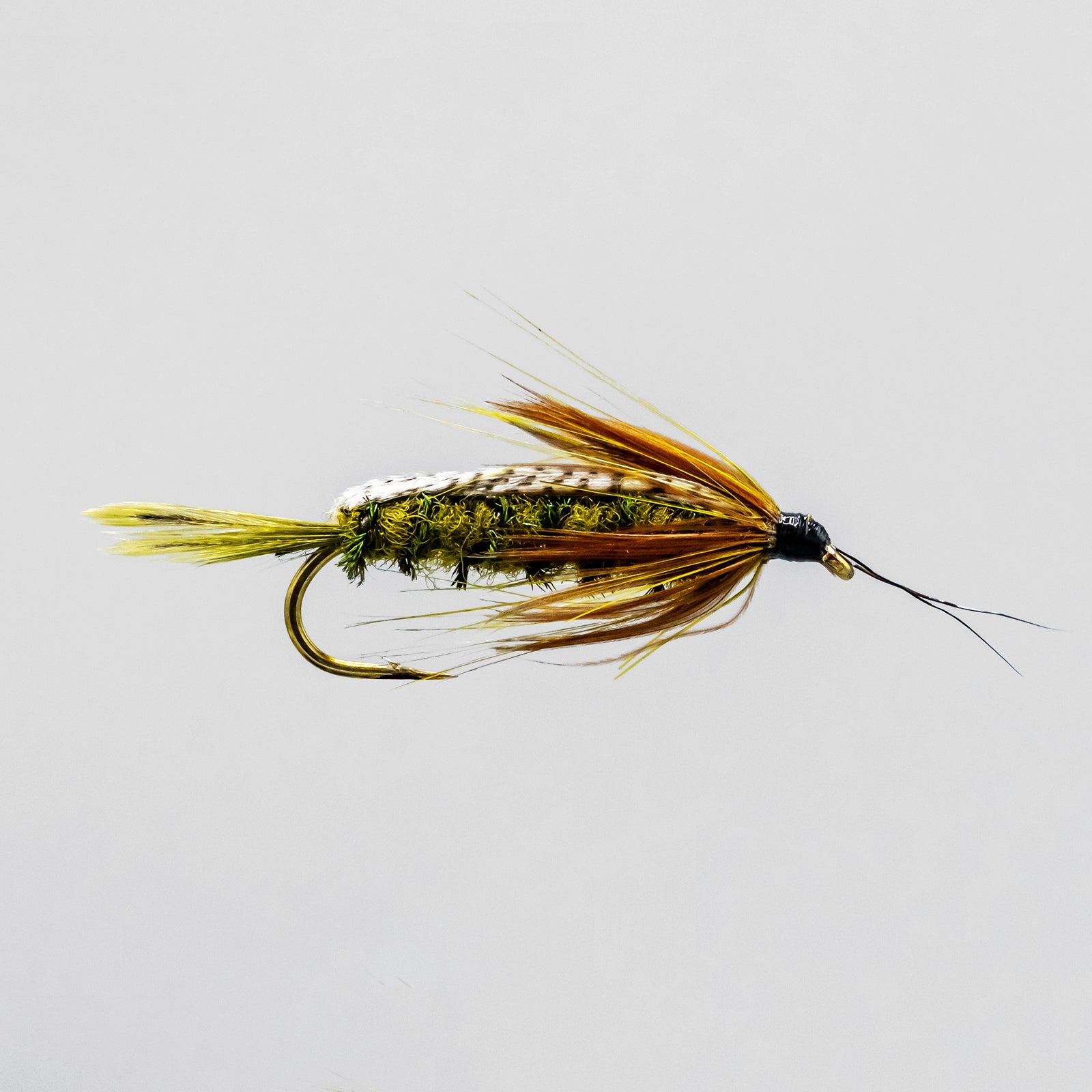 Olive 13A(Nymphe) – Mouche Expert
