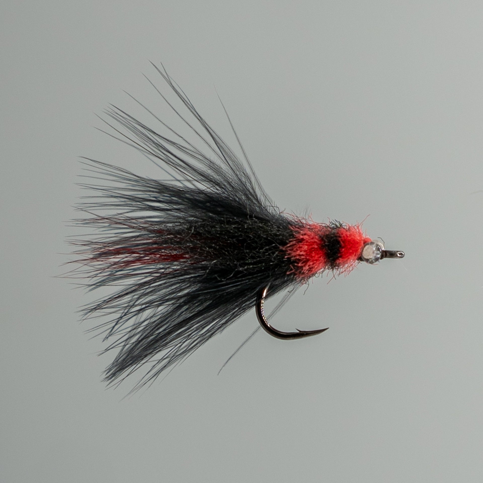 Tarpon Toad Red and Black – Mouche Expert