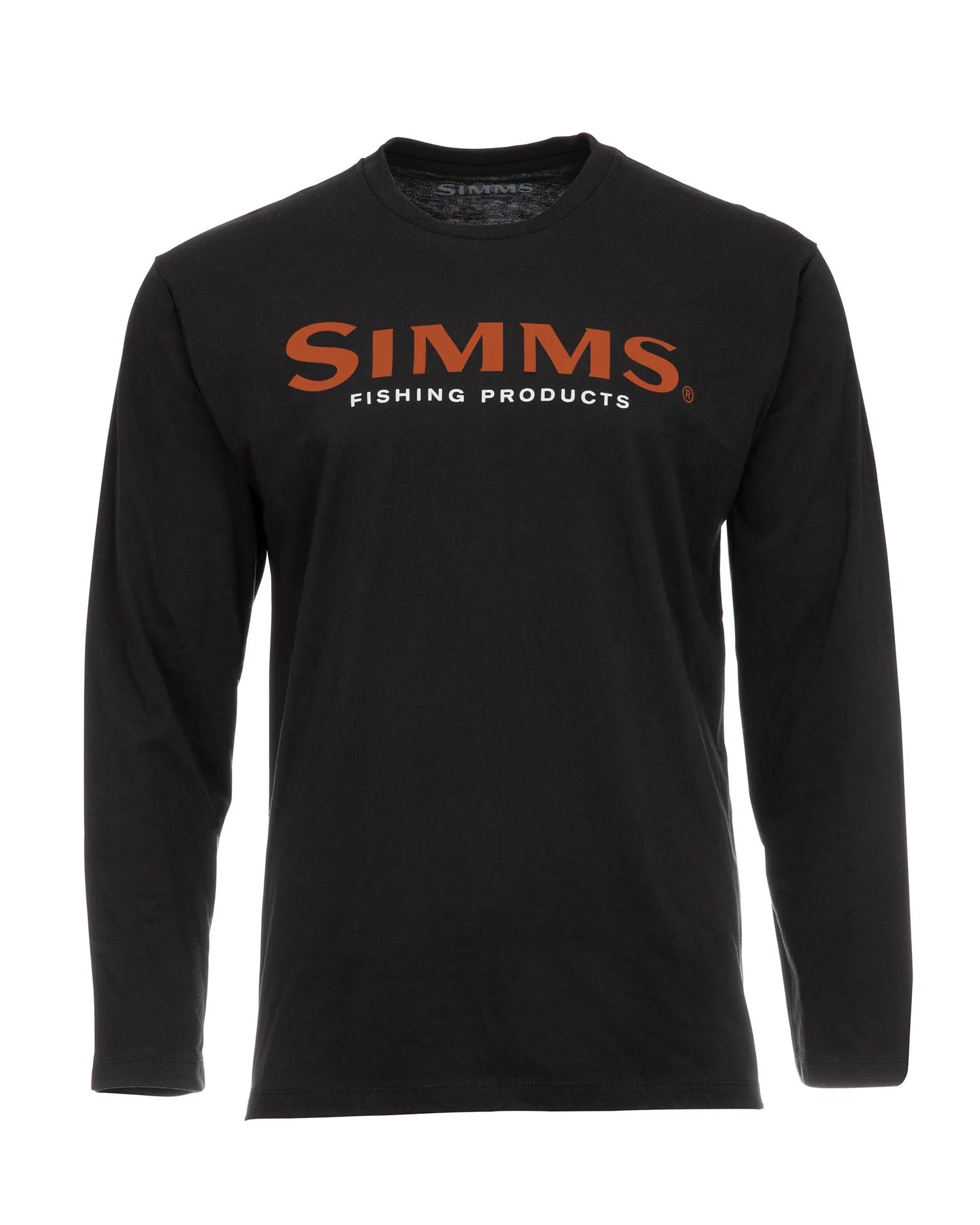 Simms Logo Chandail T-Shirt manches longues – Mouche Expert