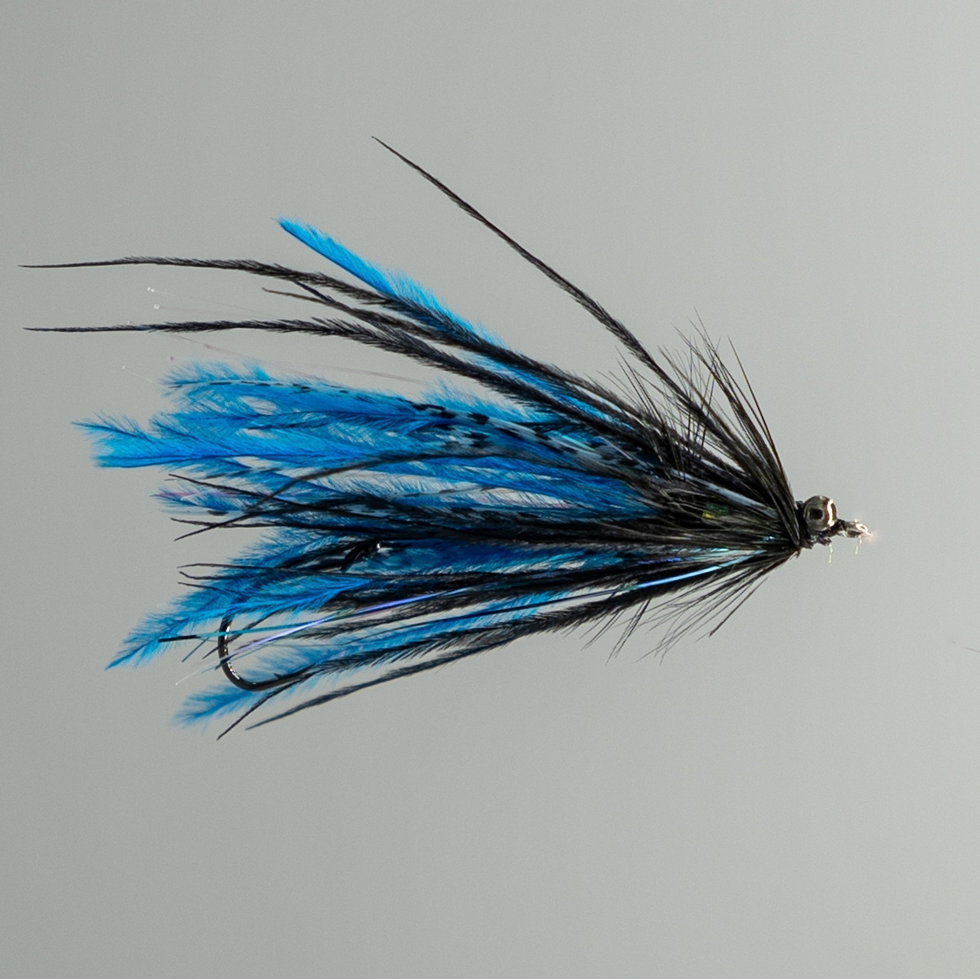 Mini Intruder Black and Blue – Mouche Expert