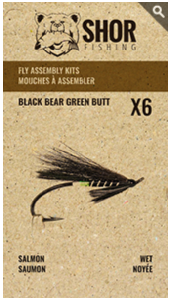 MOUCHE À ASSEMBLER (BLACK BEAR GREEN BUTT) – Mouche Expert